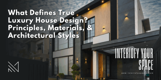 What Defines Luxury House Design in Dubai | Interiofy Spaces